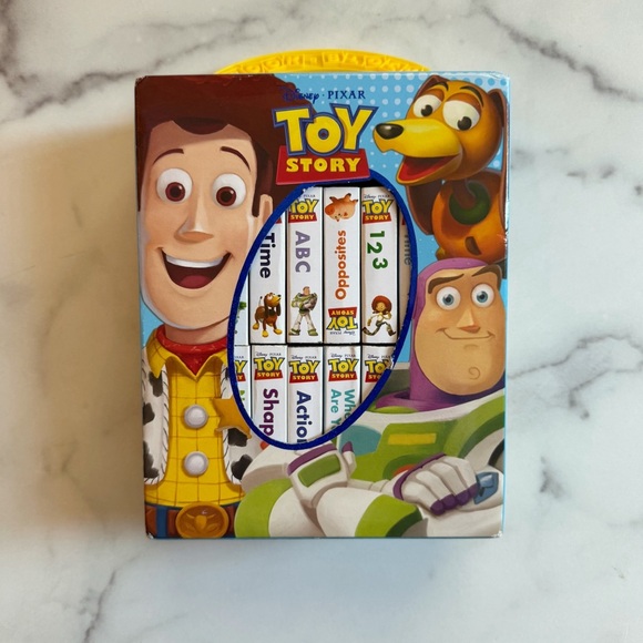 Disney | Toys | Toy Story Book Block Mini Board Book Set 2 Books In ...
